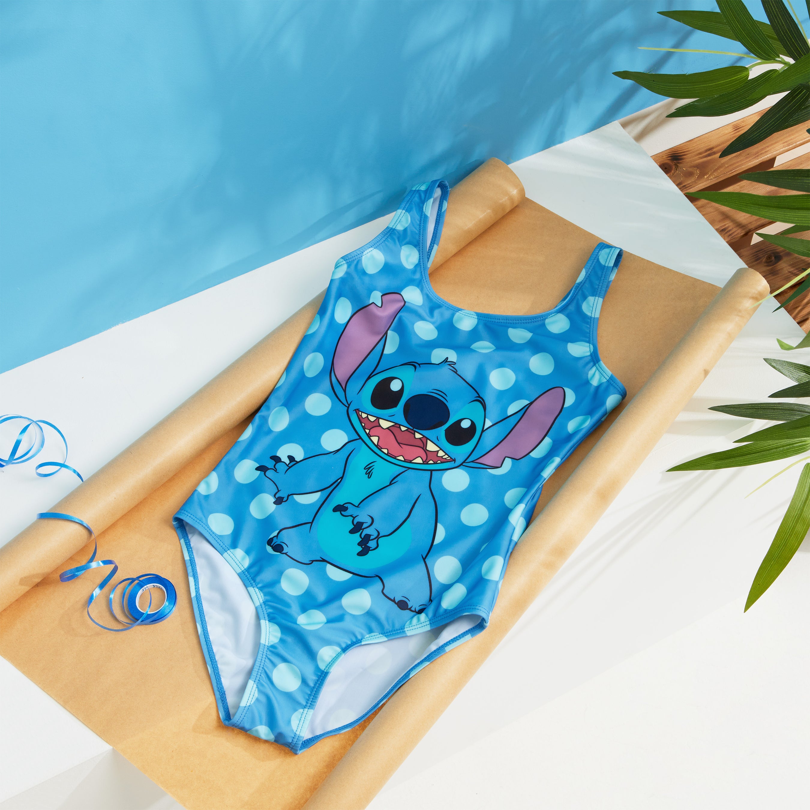 Disney Stitch Swimming Costume Girls, One Piece Swimsuit – Get Trend