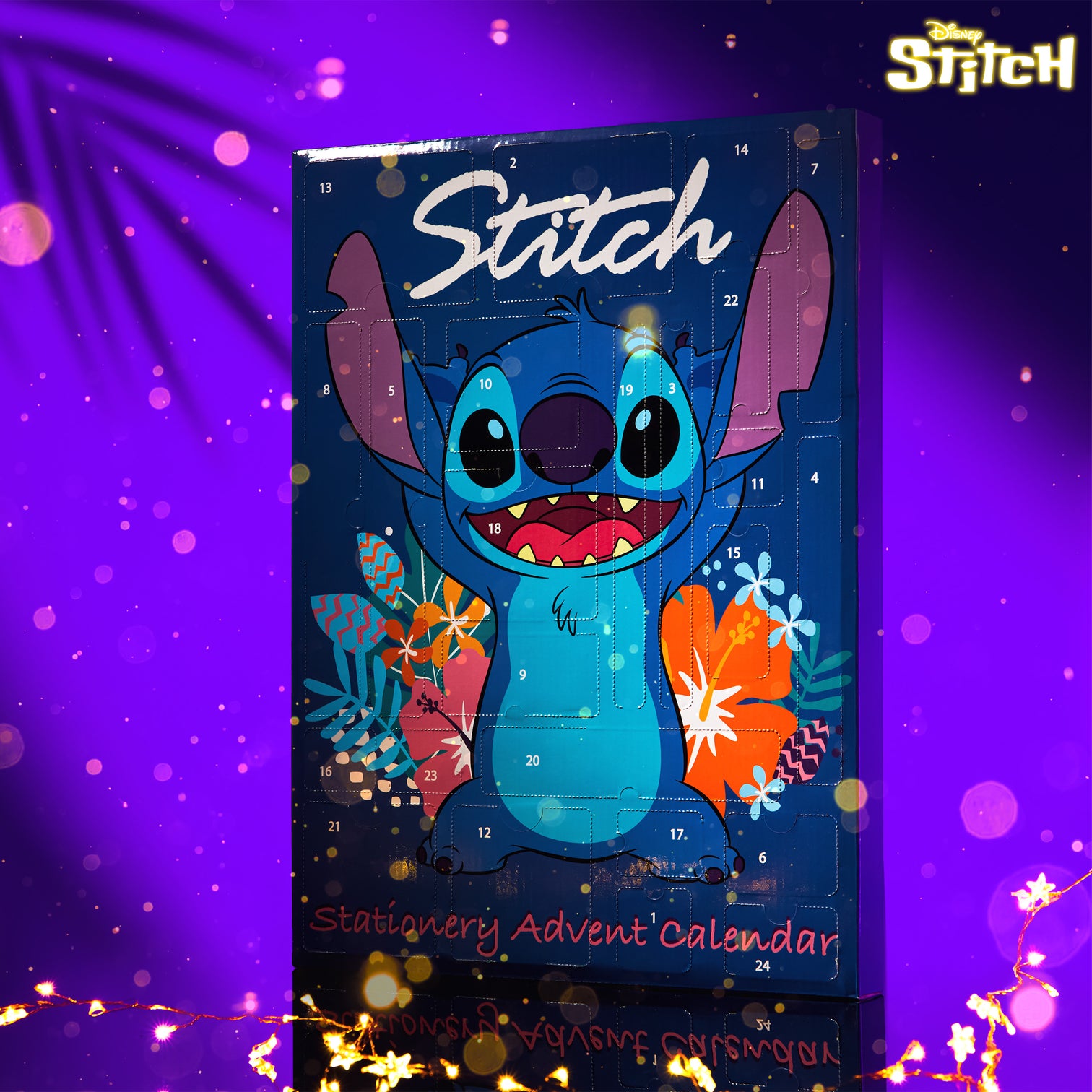 Disney Stitch Advent Calendar 2024 for Kids and Teenagers Stationery S ...