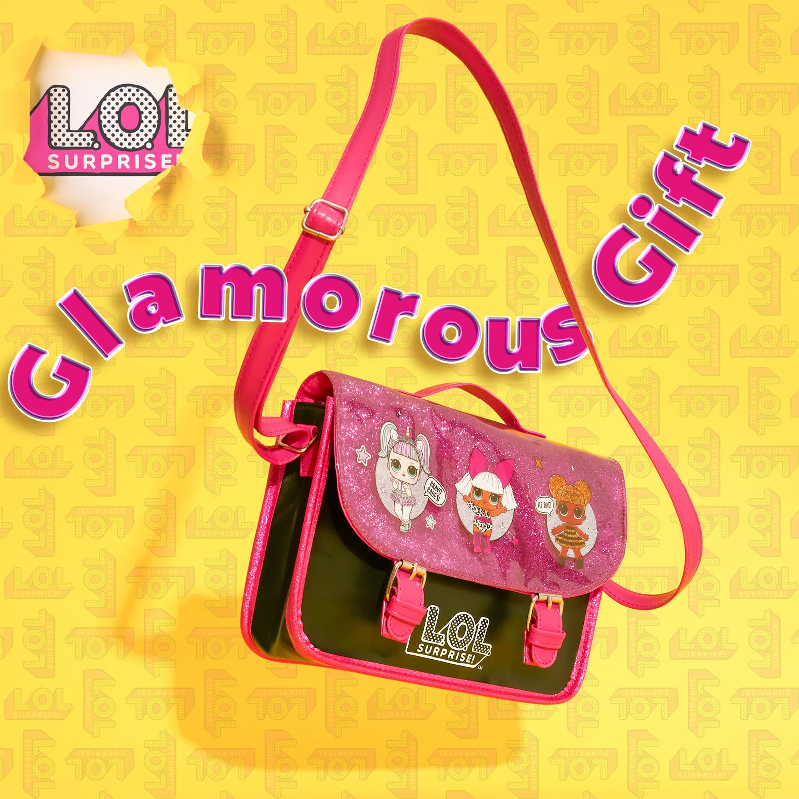 L.O.L. Surprise! Girls Handbag - Kids Crossbody Shoulder Bag with ...
