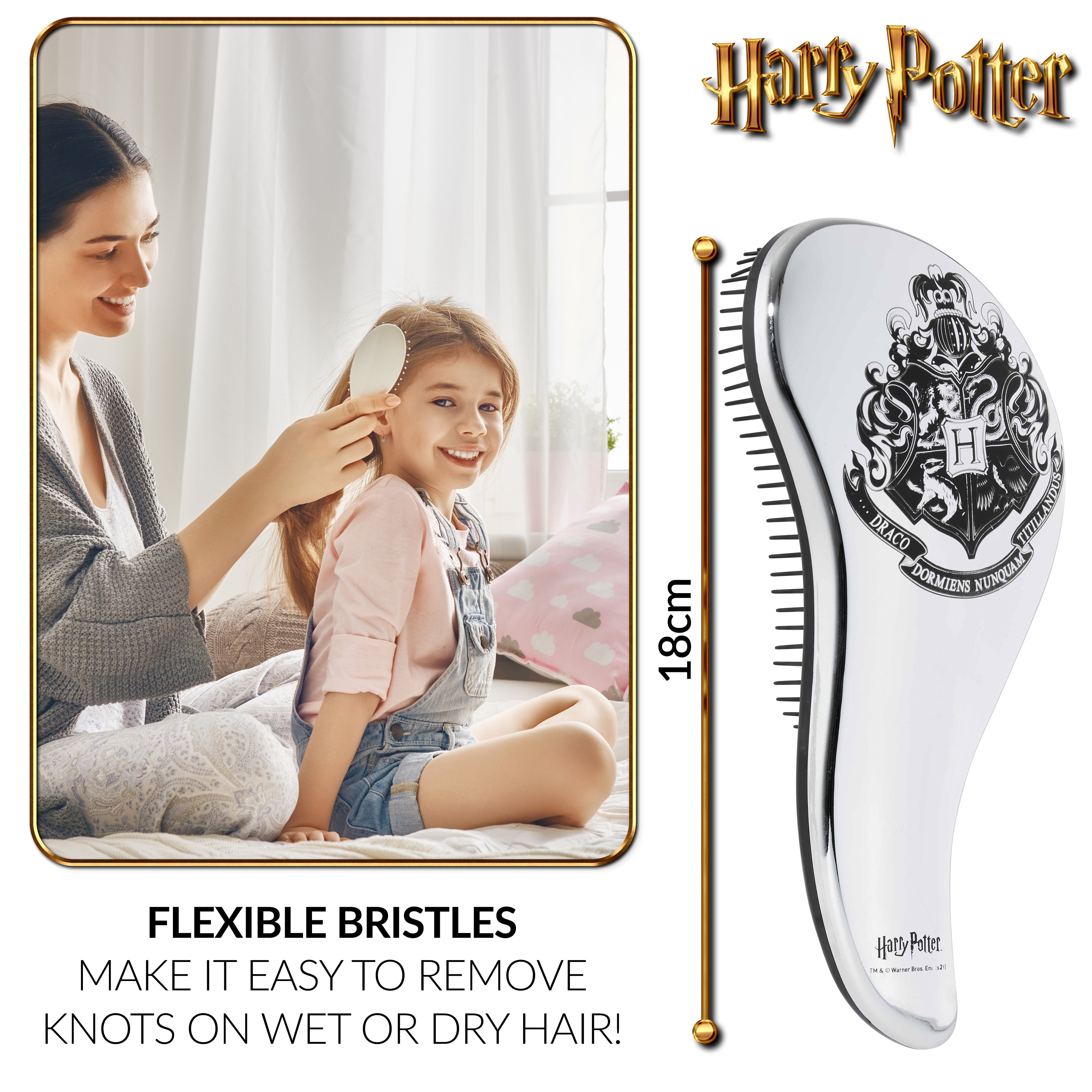 Get Trend - Harry Potter Luxury Detangling Hair Brush For All Hair ...