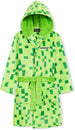 Minecraft Dressing Gown with Pixel Design for Gamers Kids and Teens ...