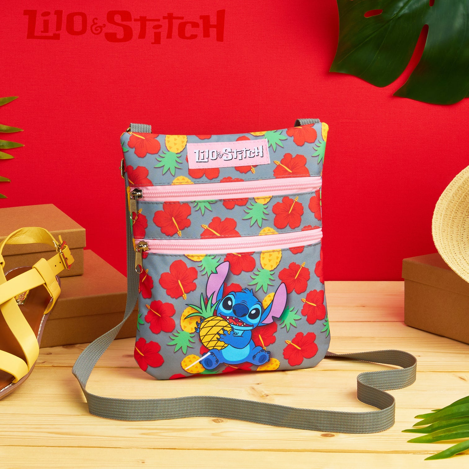 Disney Stitch Crossbody Bag for Girls Teens Shoulder Bag Long Strap St ...