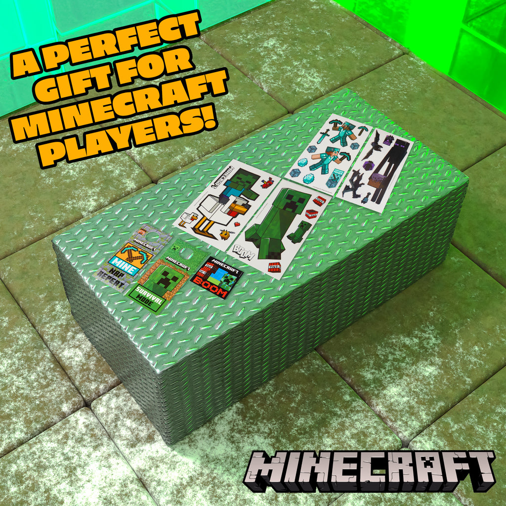 Minecraft Stickers and Accessories - Windows Stickers for Bedrooms for ...