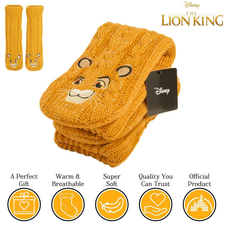 Disney Fluffy Socks for Women and Teenagers Soft Warm Slipper Socks No ...