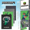 Minecraft A5 Notebook Set, 4 Pack Note Pads Lined, Back to School Supp ...